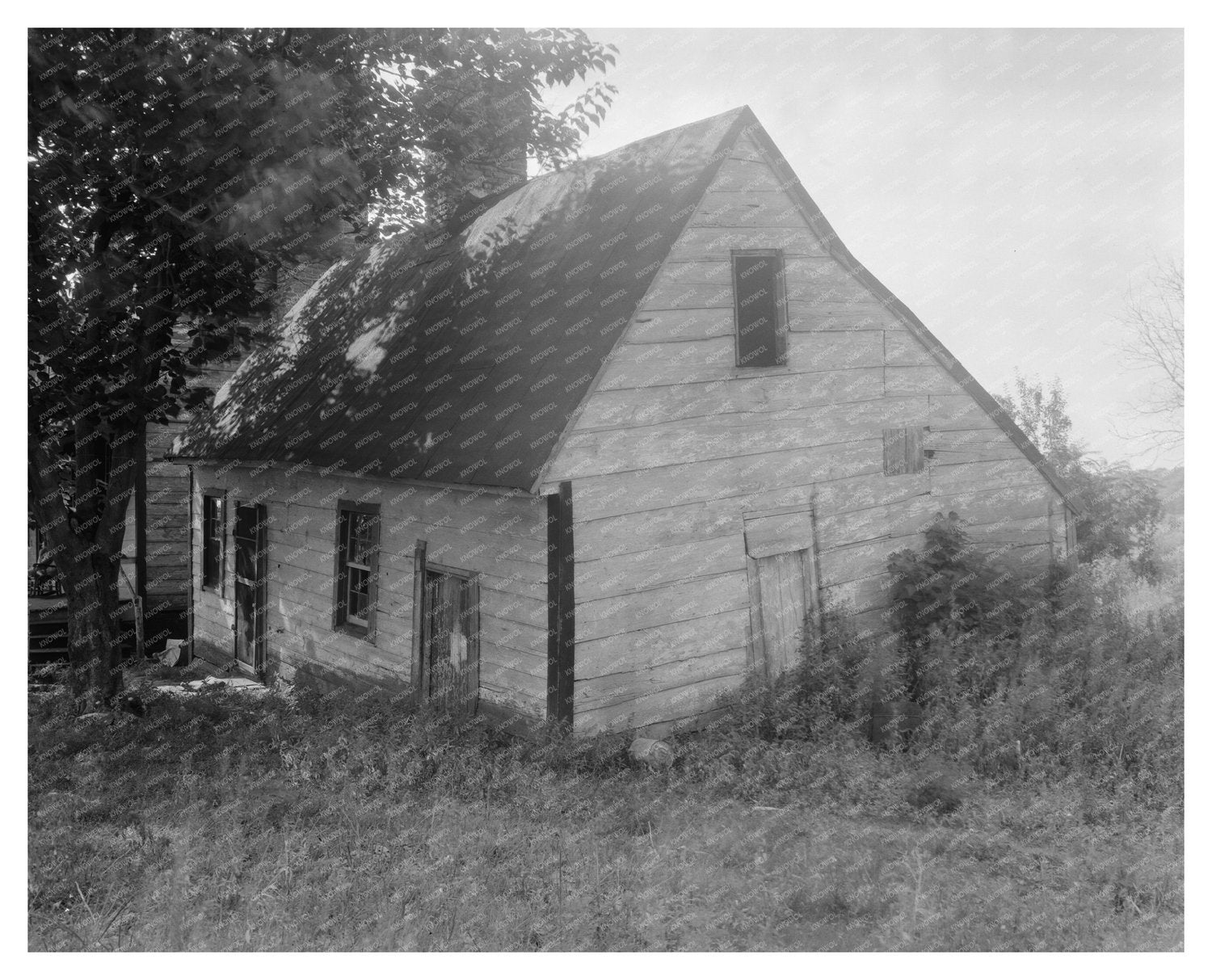 Port Tobacco MD Barbour House Photo, 19th Century History – KNOWOL
