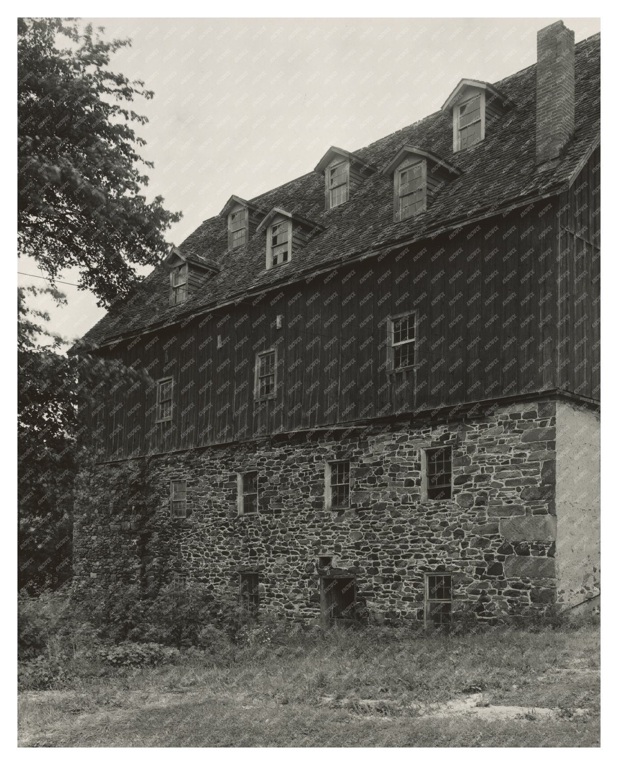 Historic Five-Story Mill in Harford County, MD, 20th Century – KNOWOL