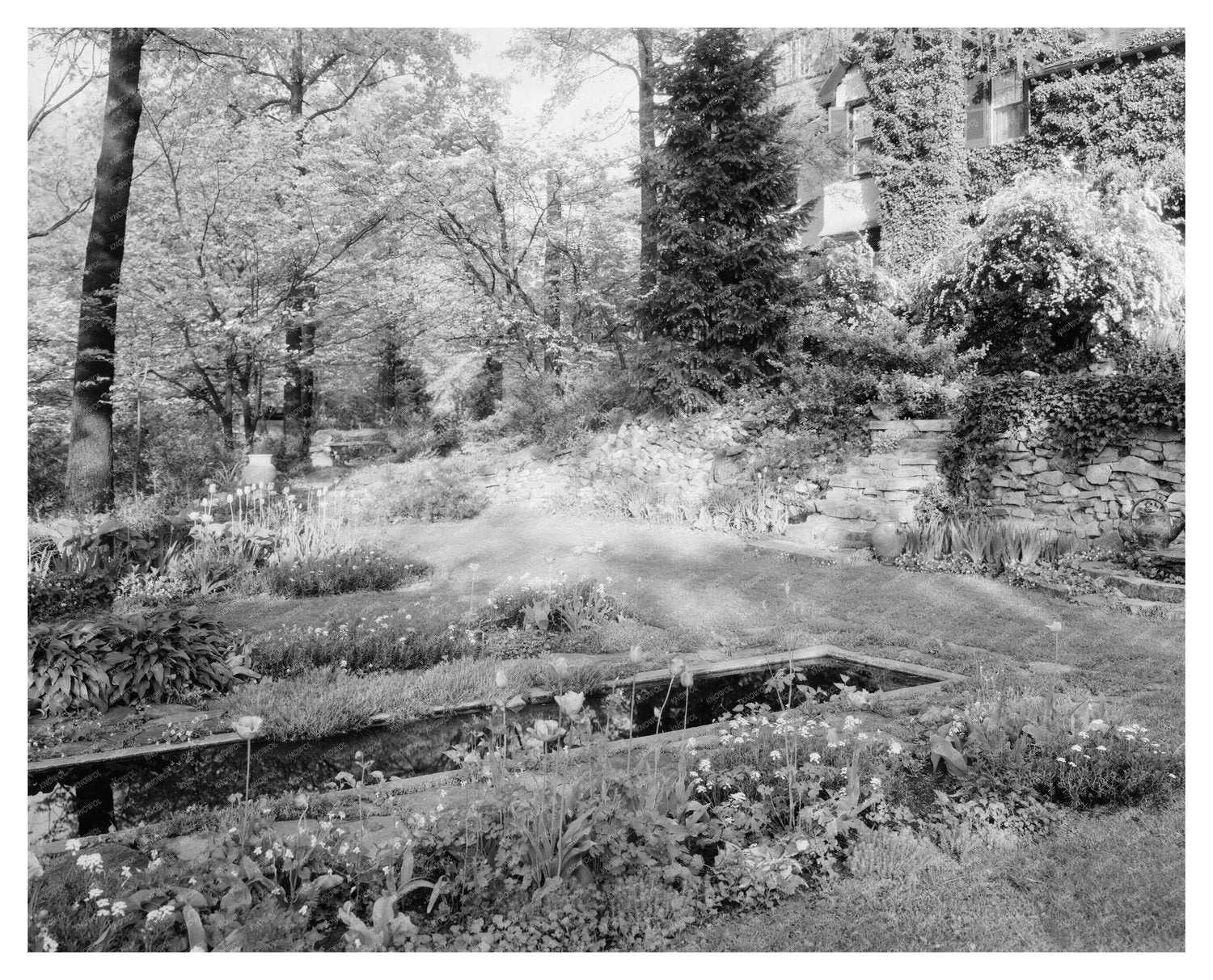 Stevenson MD Garden Architecture History, Early 20th Century – KNOWOL