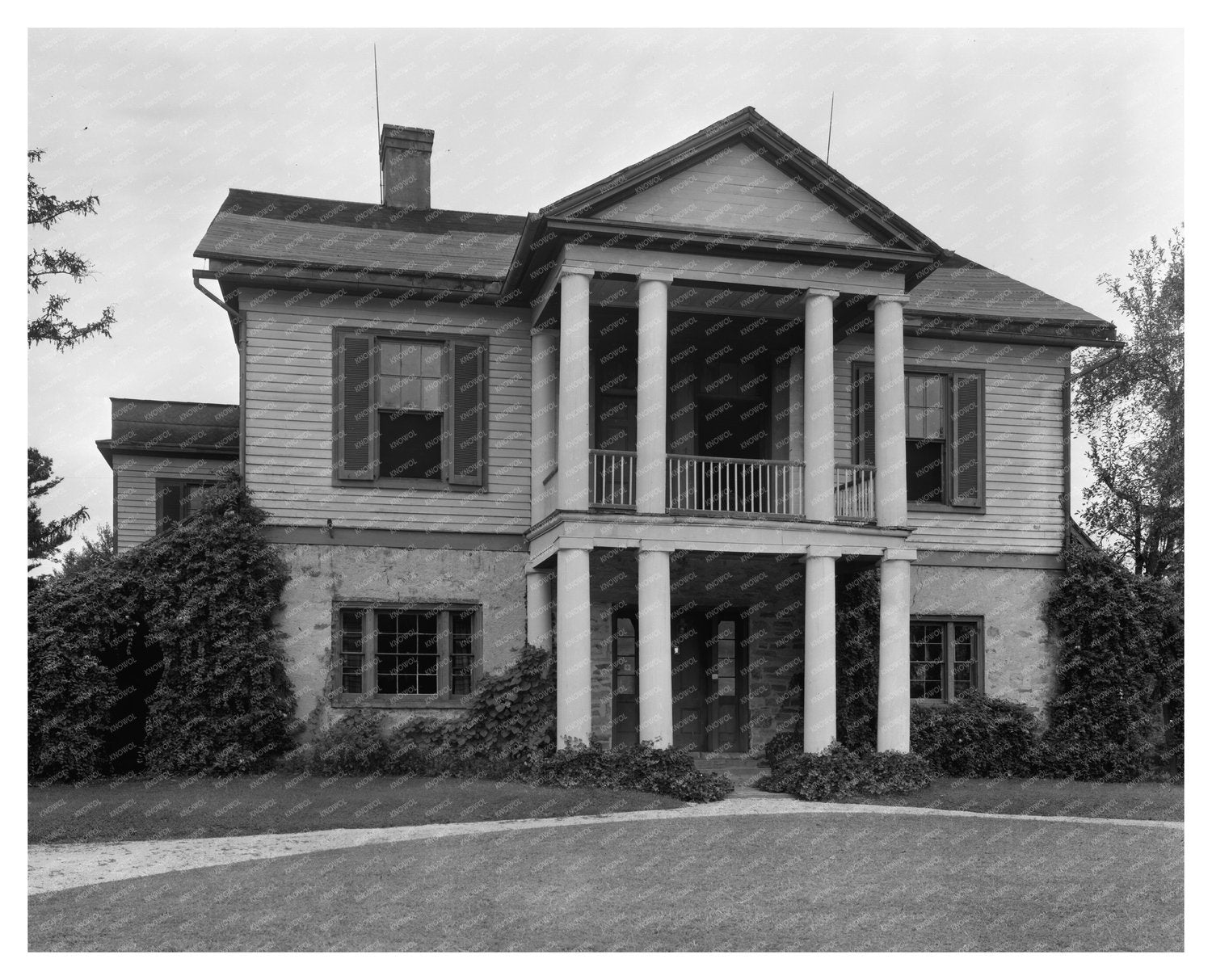 Historic Struan House, Arden NC, 1847 Architecture – KNOWOL