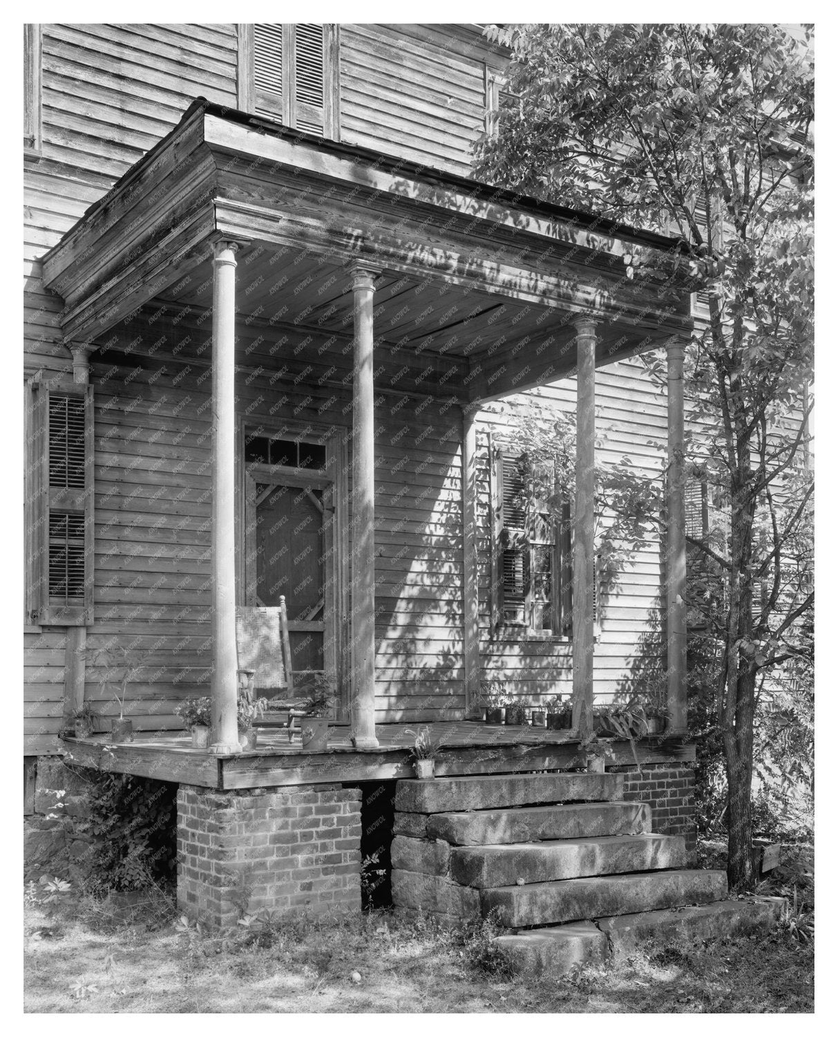 Beatties Ford Plantation, Lincoln County NC, 1811 Photo – KNOWOL
