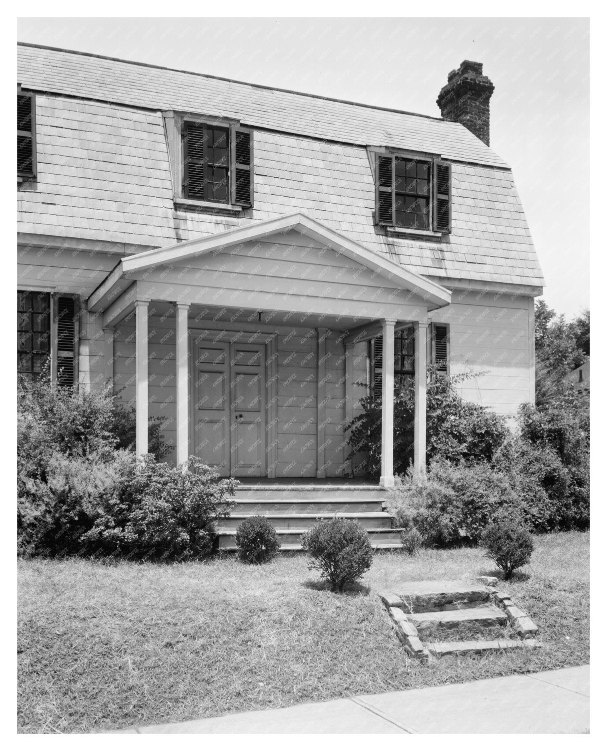Wakefield House, Raleigh NC 1760 - Vintage Photo – KNOWOL