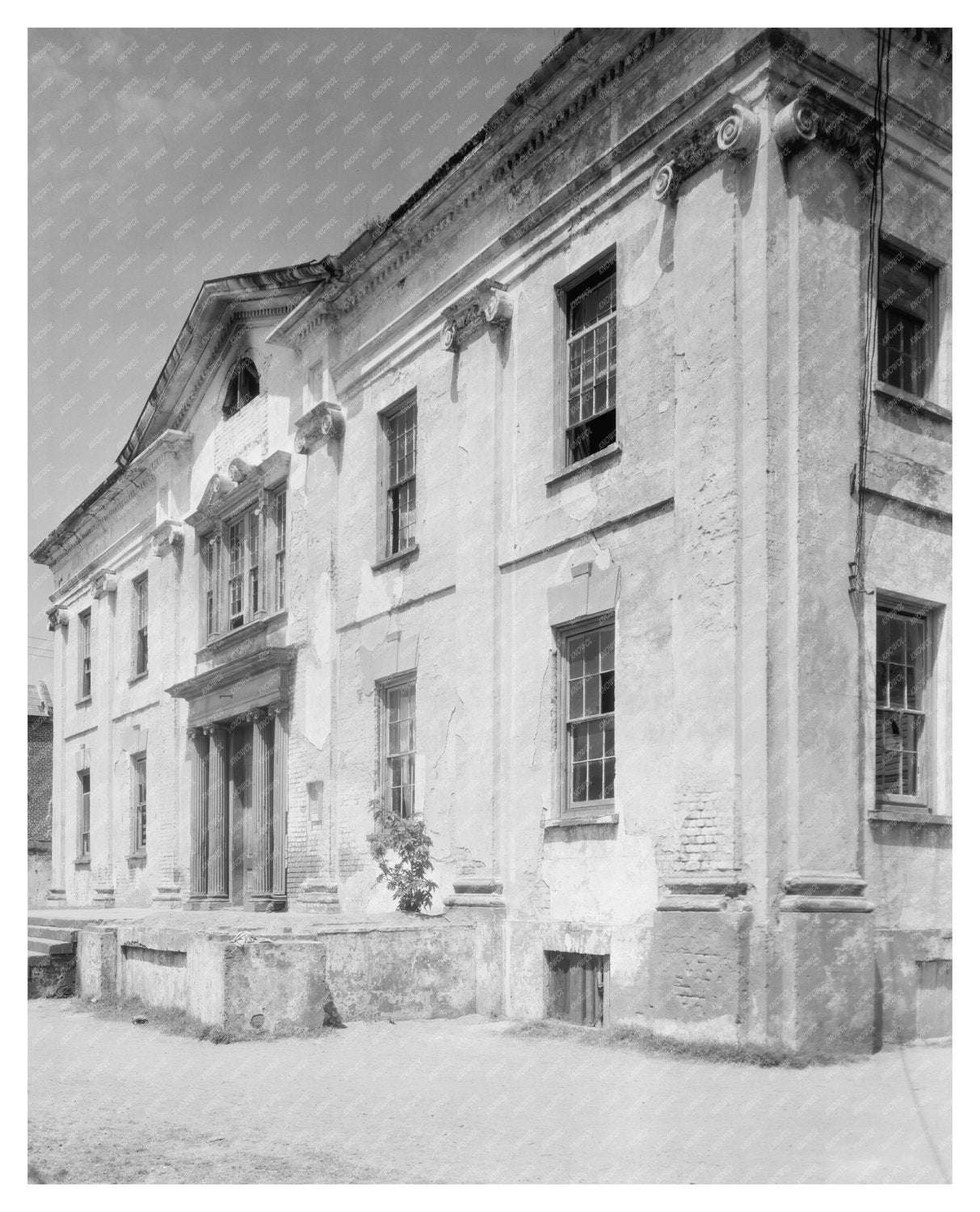 Old Medical College, Charleston SC, 19th Century Image – KNOWOL