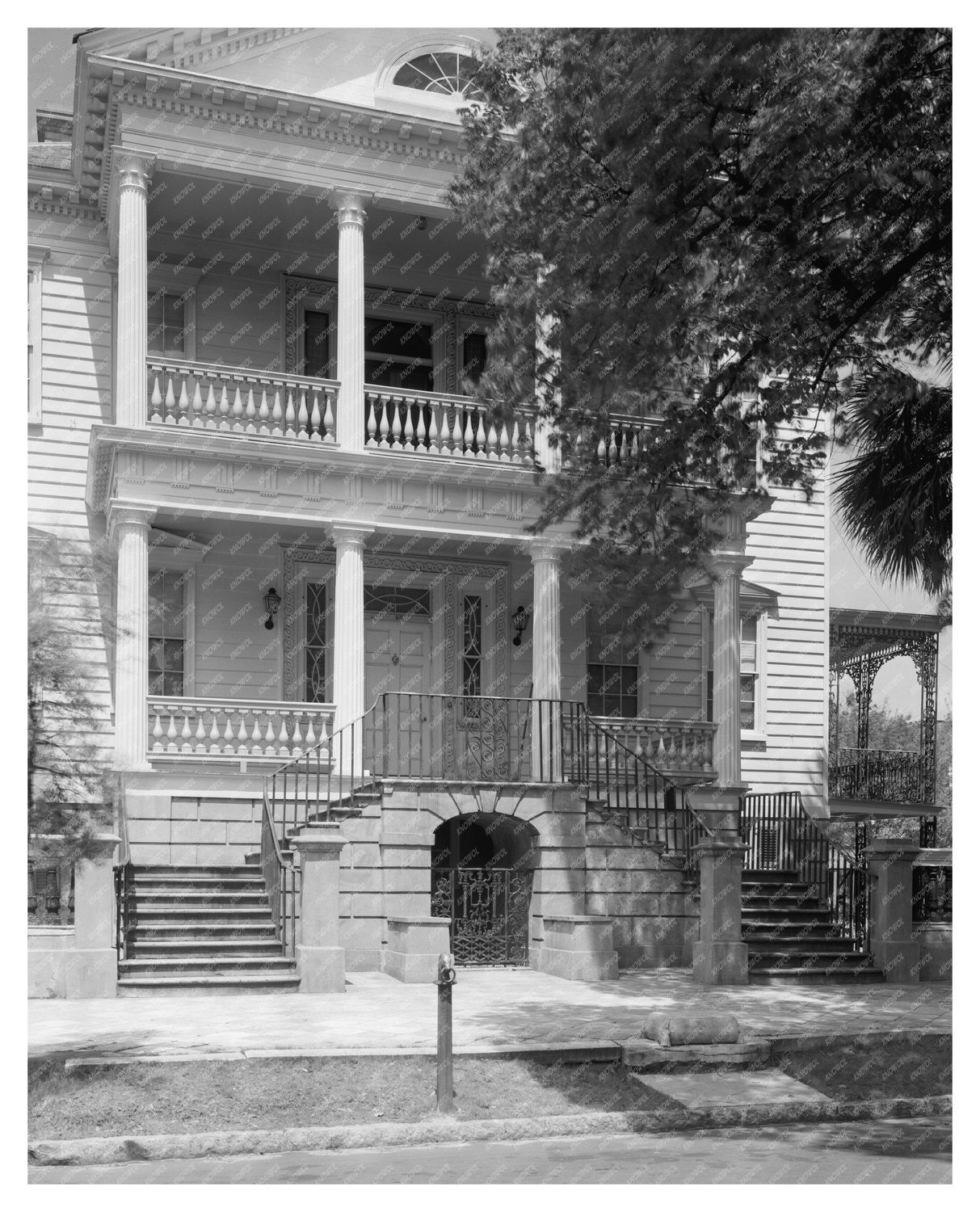 Dr. Josiah Smith House, Charleston SC, 1815 Architecture – KNOWOL