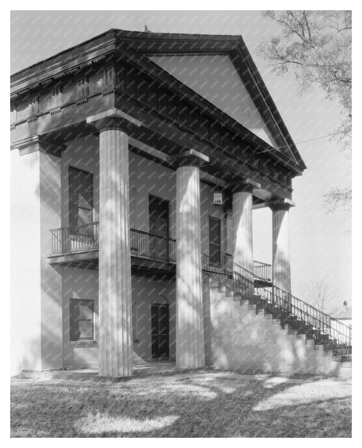 Camden SC Courthouse Historic Photo 20th Century – KNOWOL
