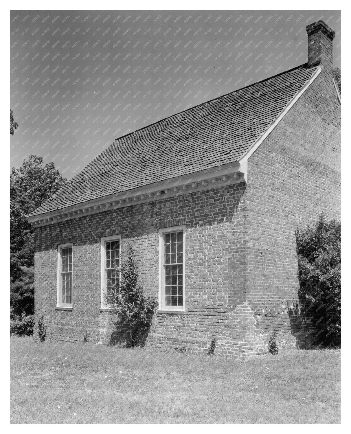 Historic Church in Toano, VA - Built 1748 - 1930 Photo – KNOWOL