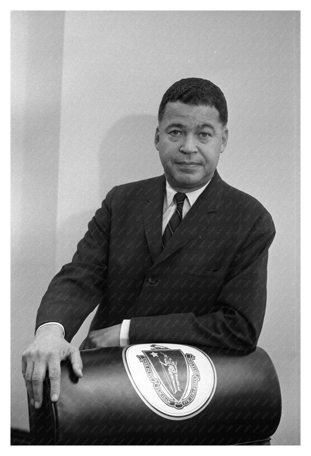 Senator Edward Brooke 1967 Vintage Photo – KNOWOL